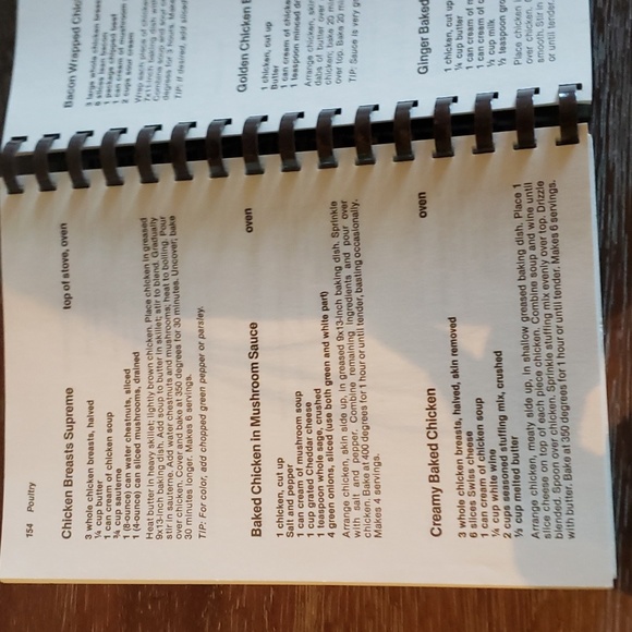 Kitchen | Vintage Six Ingredients Or Less 1988 Cookbook Carlean Johnson ...